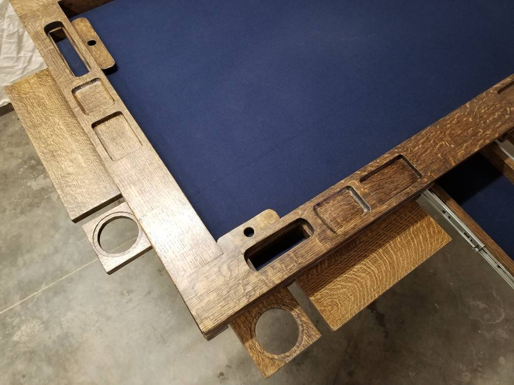 Center Leg Board Game Table - Etsy