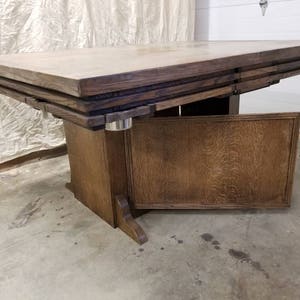 Center Leg Board Game Table - Etsy