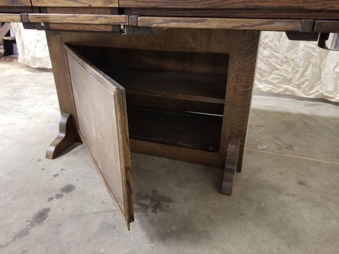 Center Leg Board Game Table - Etsy