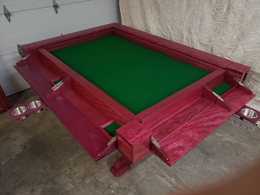 Purple Heart Game Table - Etsy