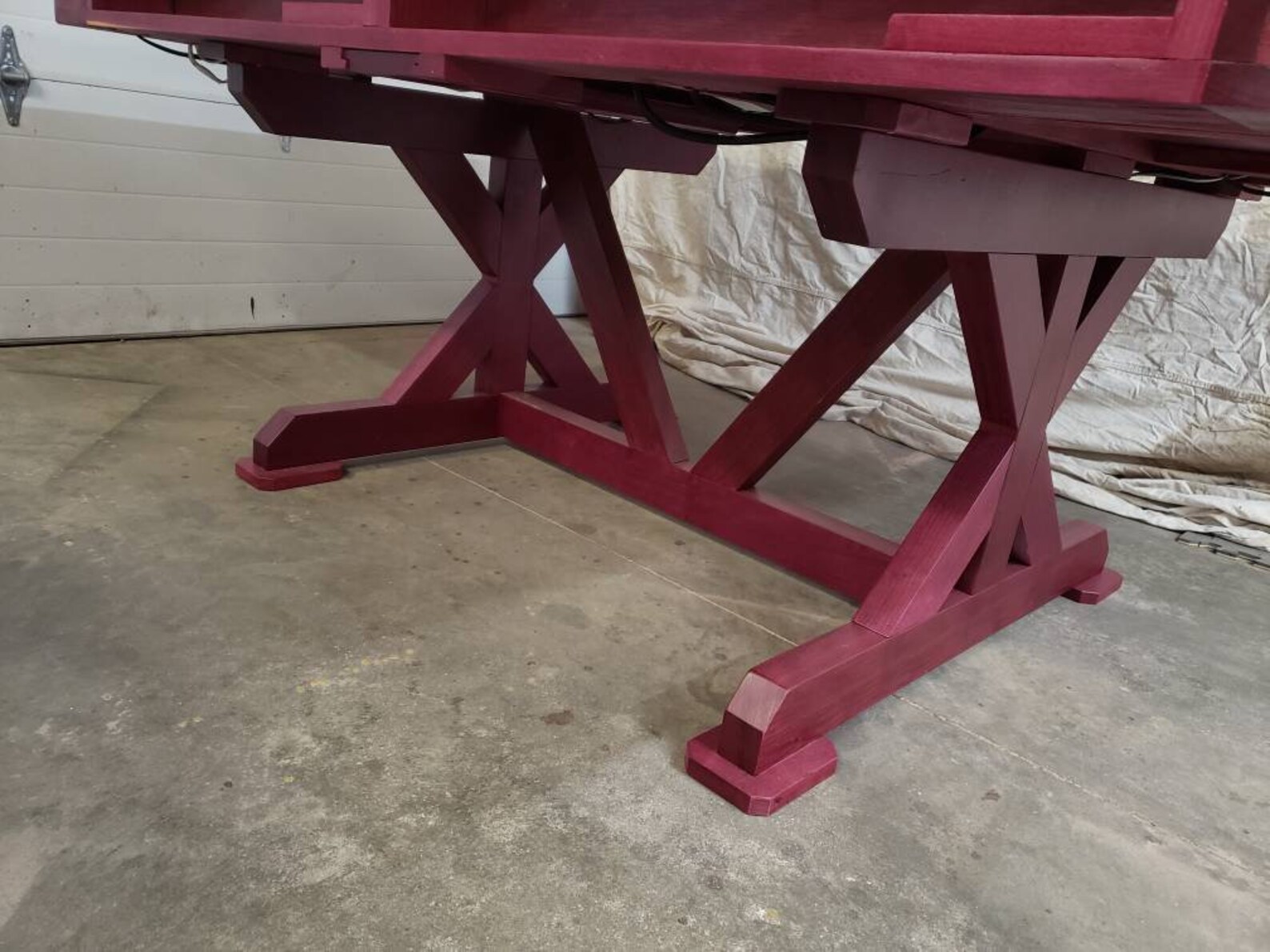 Purple Heart Game Table - Etsy