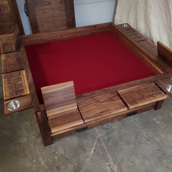 Square Game Table - Etsy