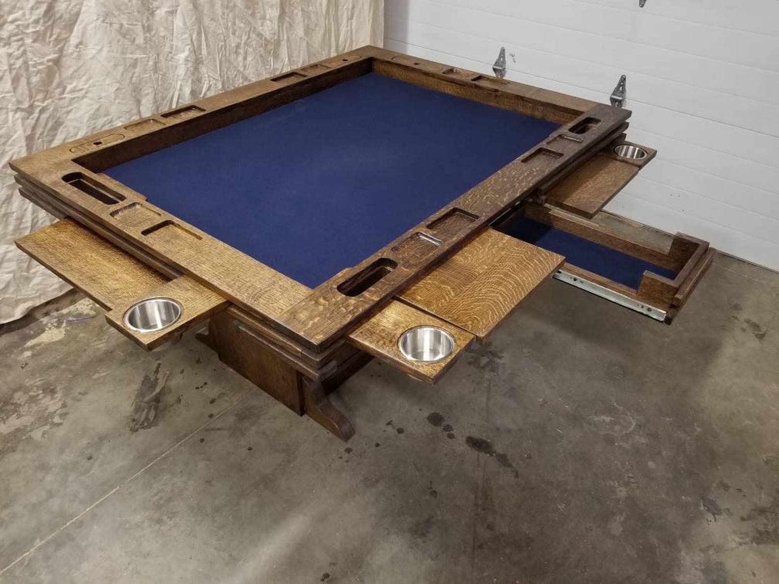 Center Leg Board Game Table - Etsy