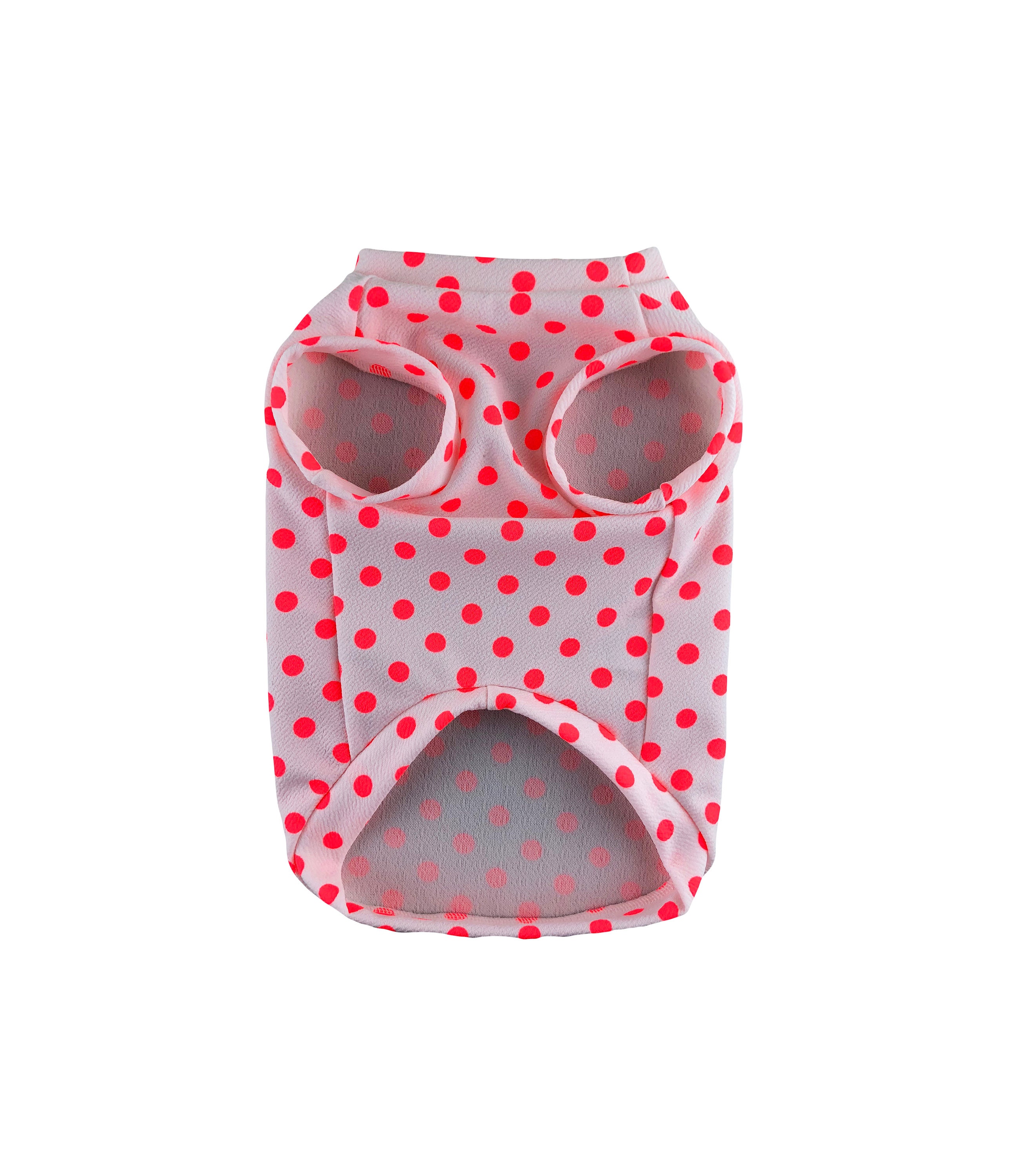 Orange Polka Dots Pink Liverpool Stretch Knit Tank Top Dog | Etsy