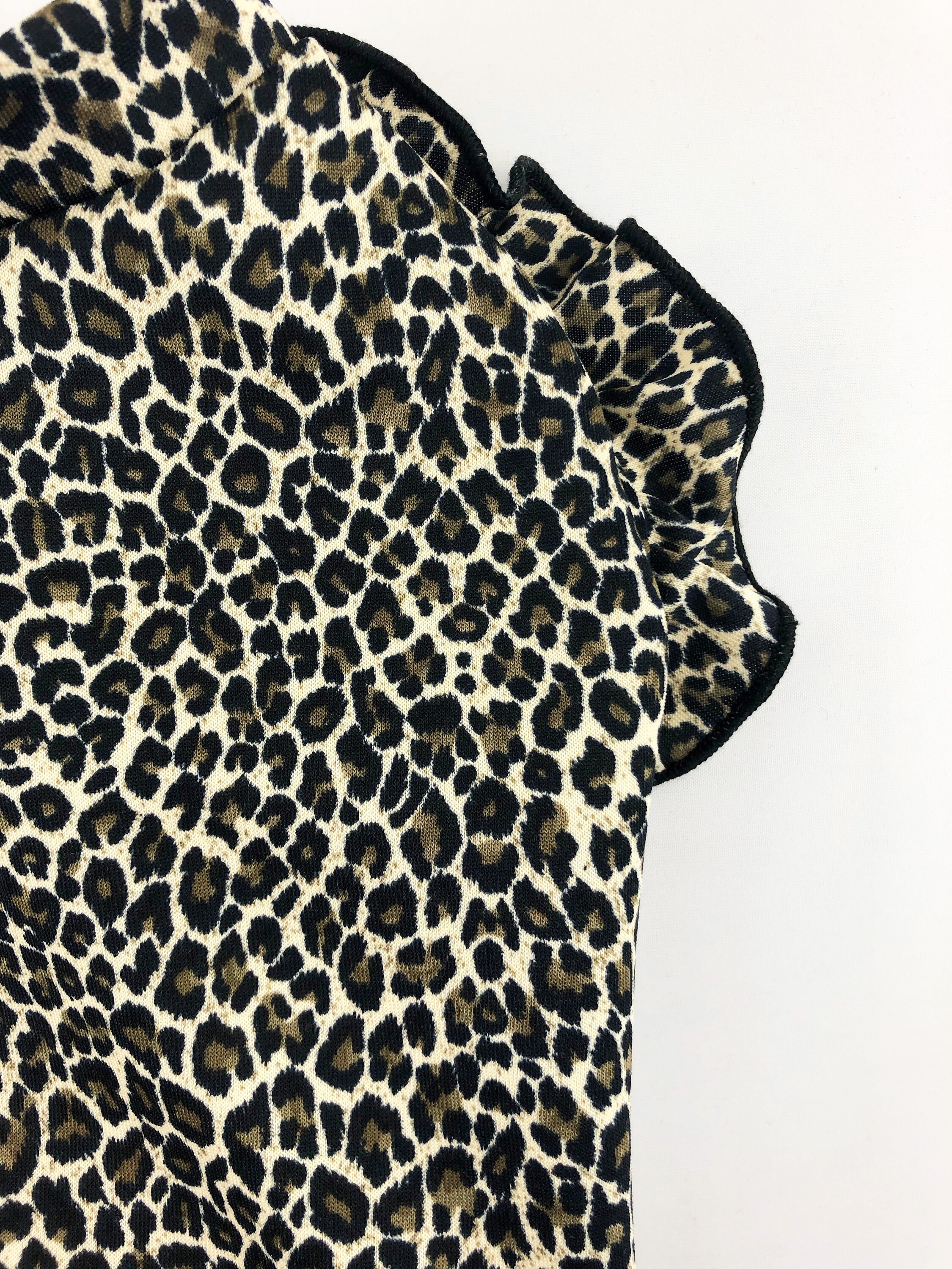 Leopard Print Ruffled Dress Animal Print Dog Dress Dog Top - Etsy