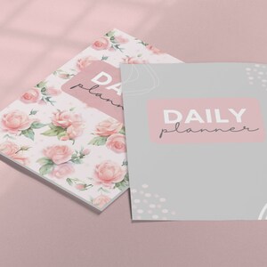 Daily Planner Bundle, Daily Plan Journal, Daily Plan Tracker ...