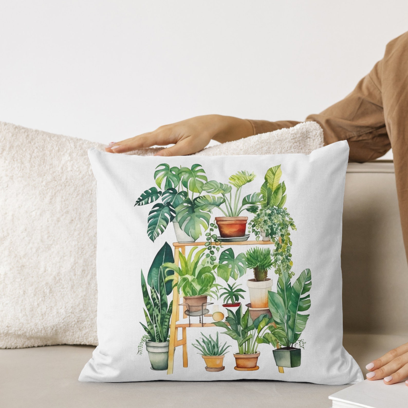 Watercolor Indoor Plants Clipart,house Plants Clipart Bundle,plants ...