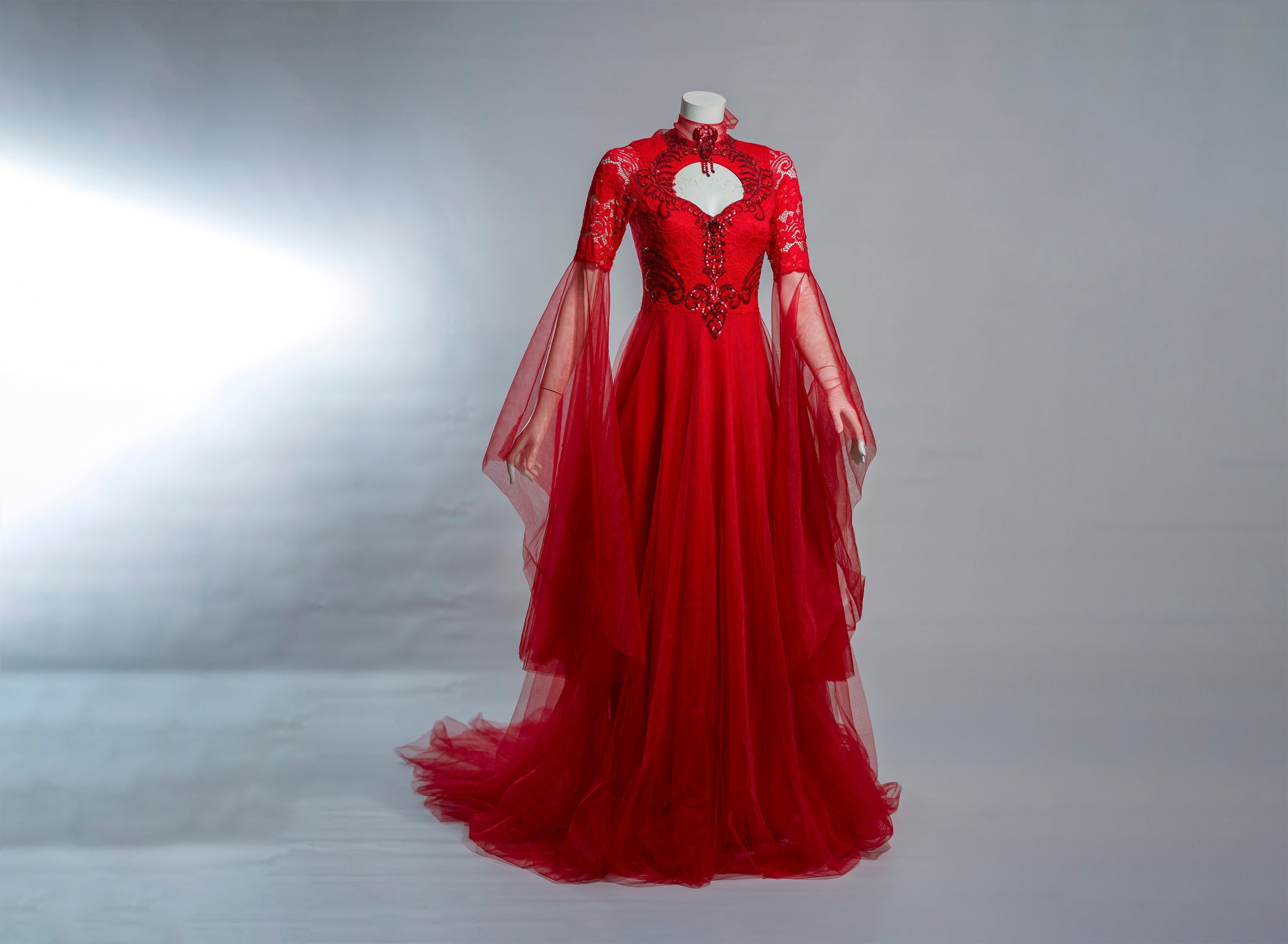 Red Medieval Princess Dress