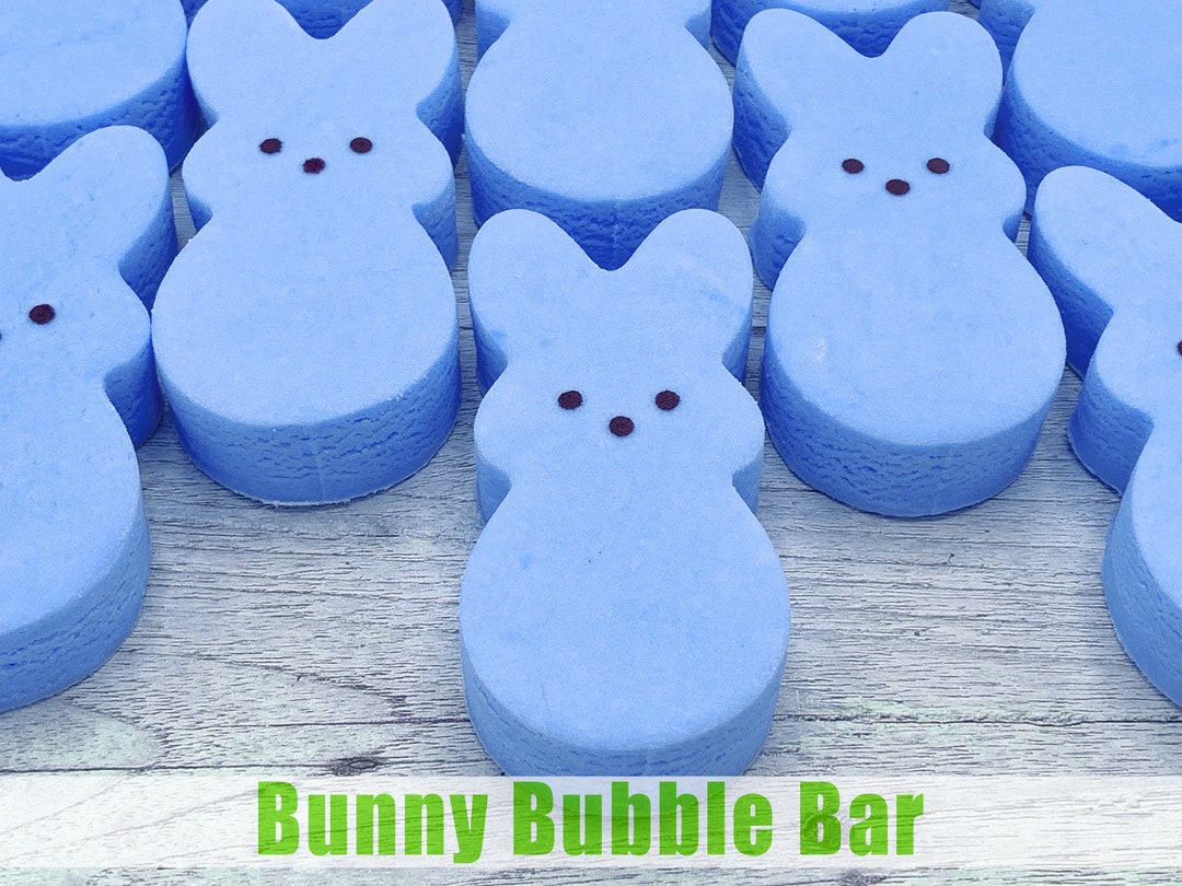 Easter Bunny Bubble Bath Bar, Solid Bubble Bath, Peep Gift Basket ...