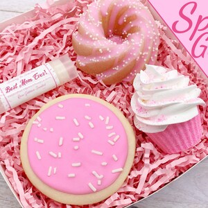 Mothers Day Spa Gift Set, Personalized Bath Bomb Basket From Daughter ...