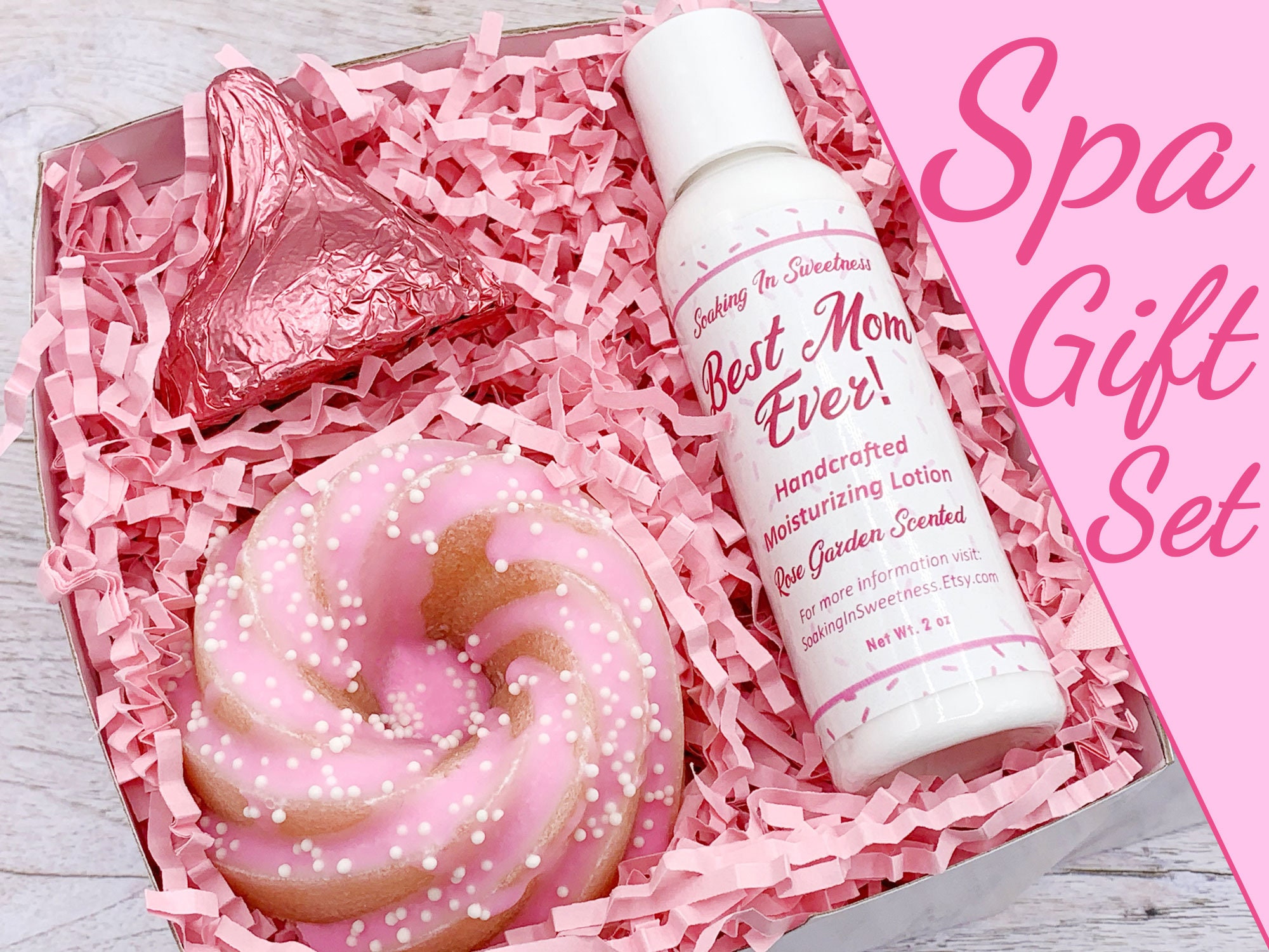 Mothers Day Spa Gift Set Personalized Relaxation Basket from - Etsy 日本