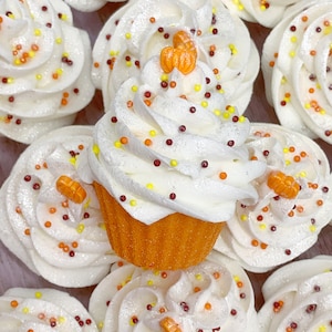 Pumpkin Bath Bomb, Cupcake Bath Bomb, Fall Autumn Gift Set, Unique Bath ...