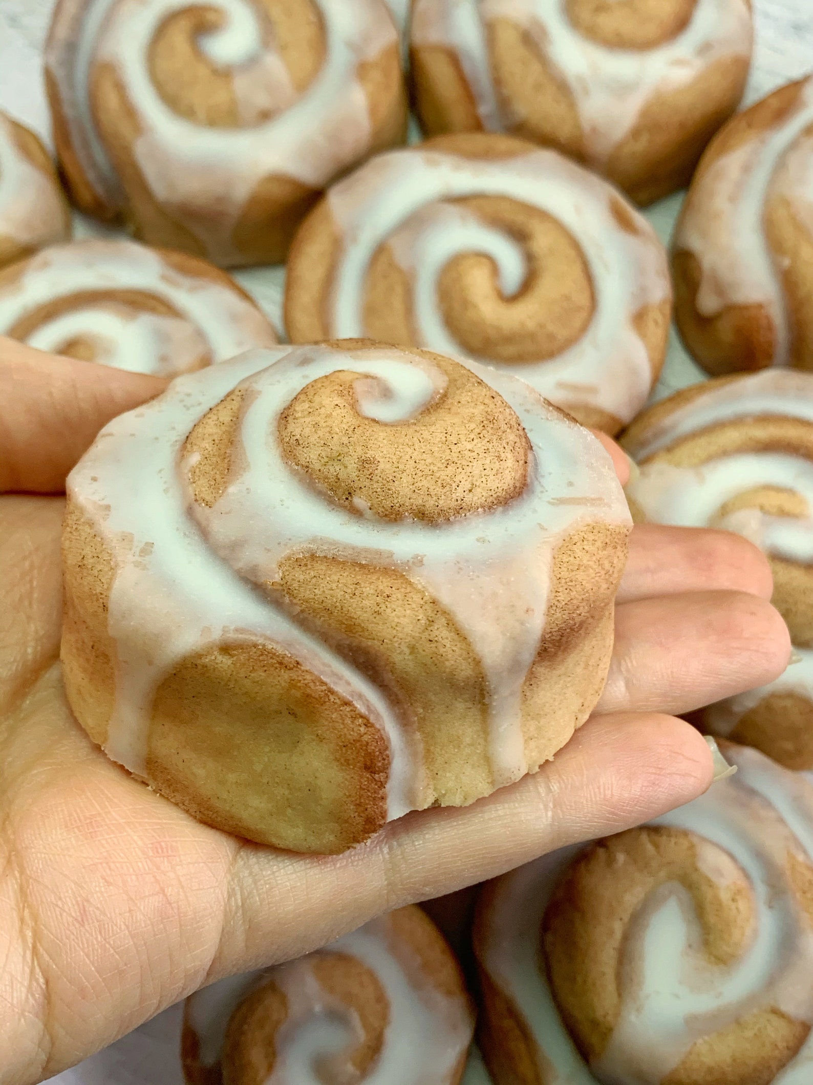 Cinnamon Roll Bubble Bar Cinnamon Bubble Bath Bar Gift Spa | Etsy