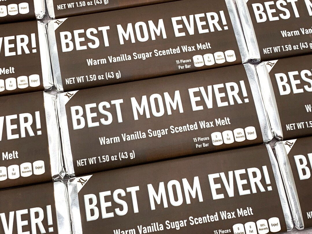 Mother Day Wax Melt, Best Mom Ever Gift, Mom Candle Gift, Chocolate ...