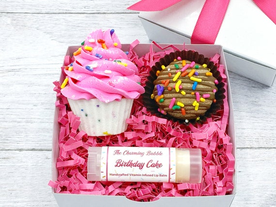 Bath Bomb Gift Set Birthday Bath Bomb Birthday Basket Mom - Etsy