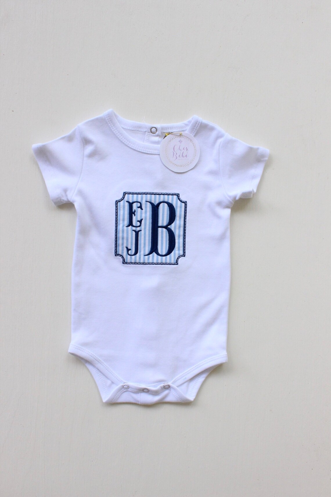 Baby Boy Monogrammed, Monogrammed Onesies, Personalized Baby, Baby ...