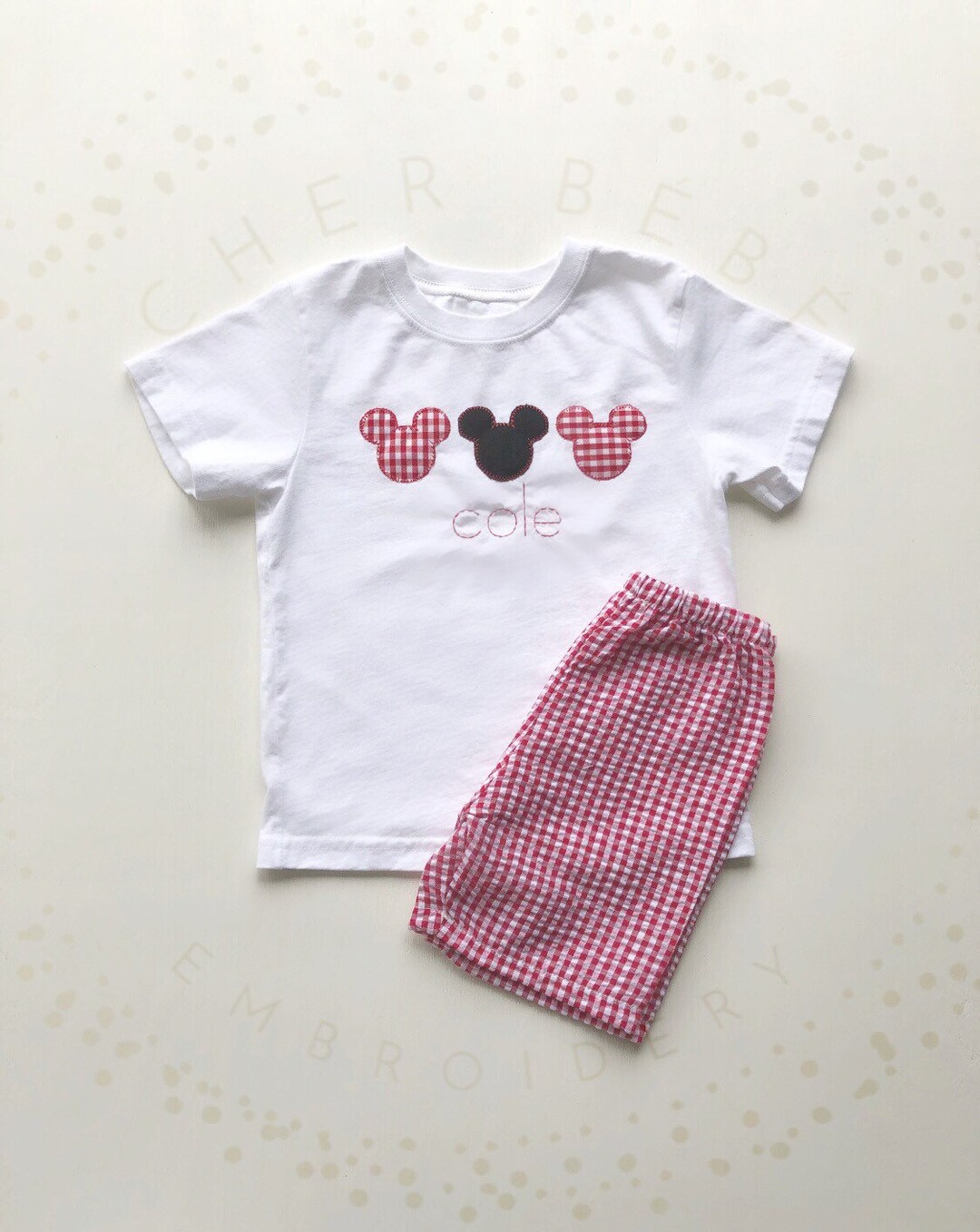 Personalized Mickey Mouse Shirt, Embroidered Disney Tee - Etsy
