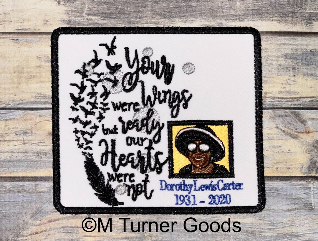 Custom Embroidered Photo Memory Patch - Etsy
