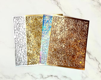Embossed Mixed Pattern Cardstock Card Fronts, 6pk, Card Making, 3D ...