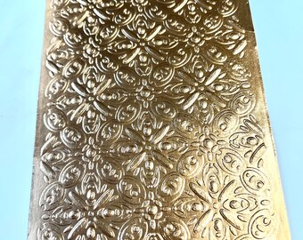 Embossed Mixed Pattern Cardstock Card Fronts, 6pk, Card Making, 3D ...