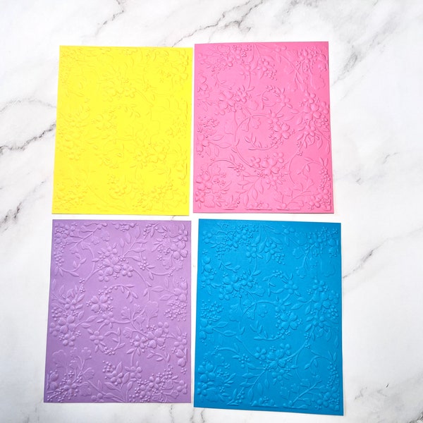 Floral Cardstock - Etsy