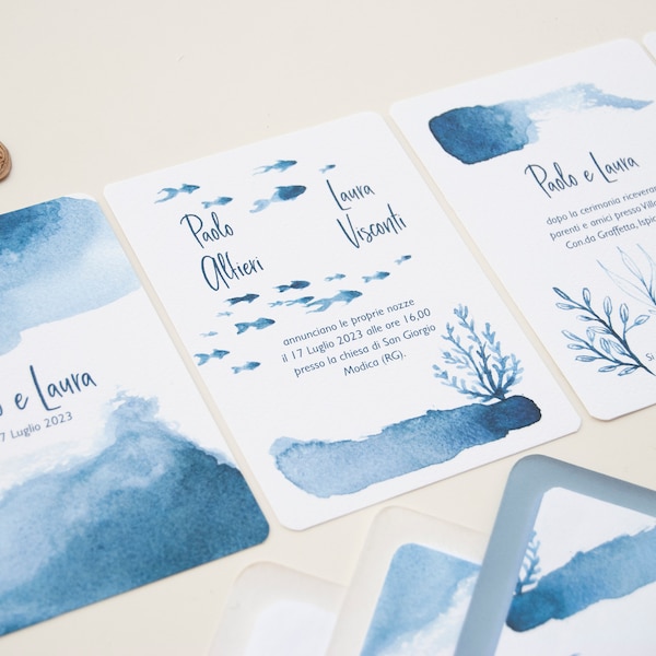 Coral Reef Invite - Etsy