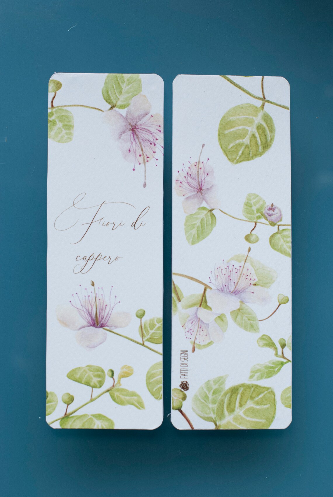 Botanical Bookmarks Illustrated Bookmarks Set | Etsy