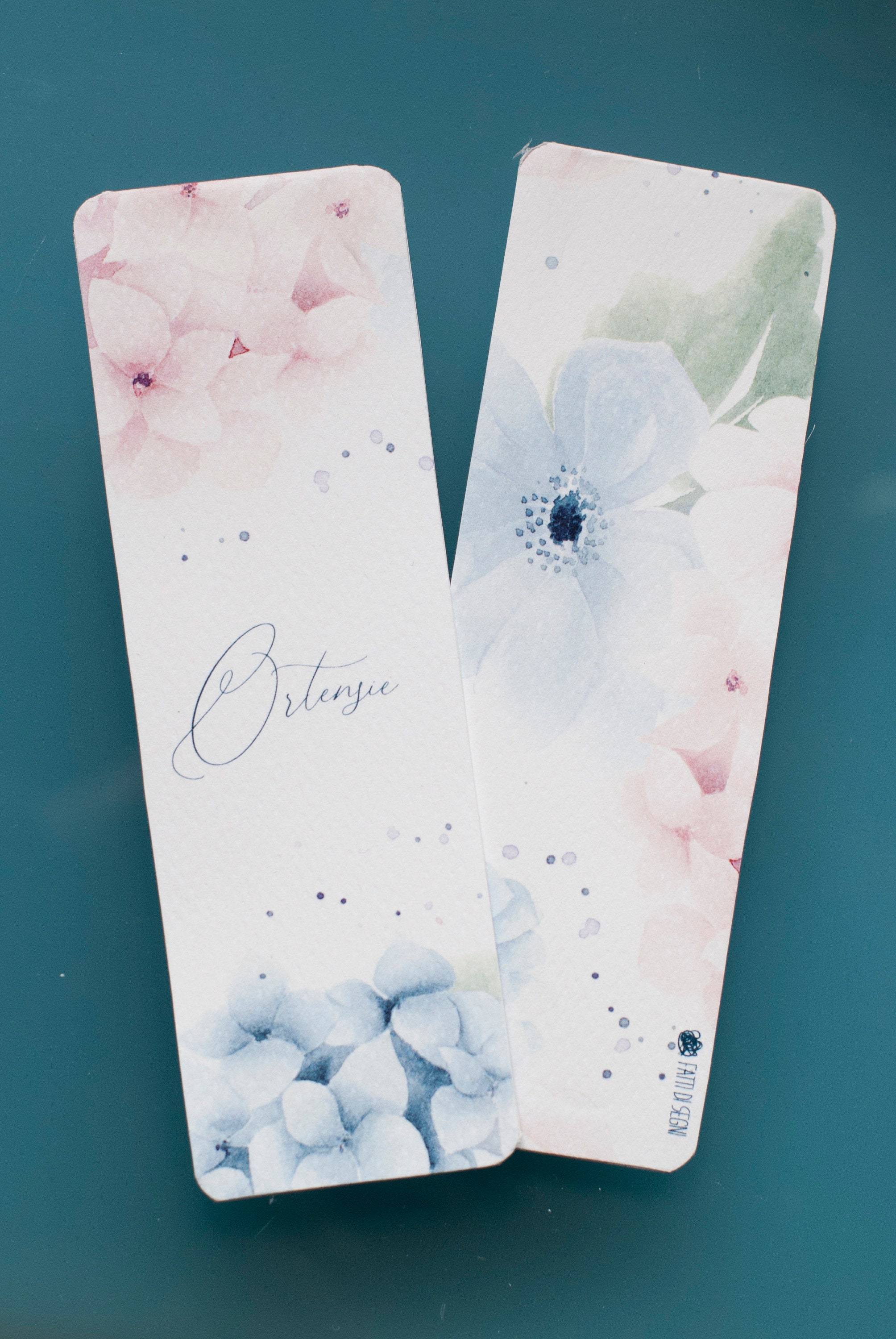 Botanical Bookmarks Illustrated Bookmarks Set | Etsy