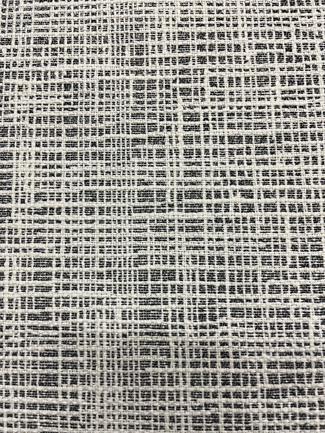 Davinci Charcoal and White Slub Crypton Coated Upholstery Fabric by the ...