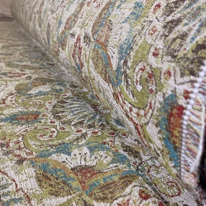 High End, Heavy Weight, Medallion Pattern Woven Crypton Coated ...