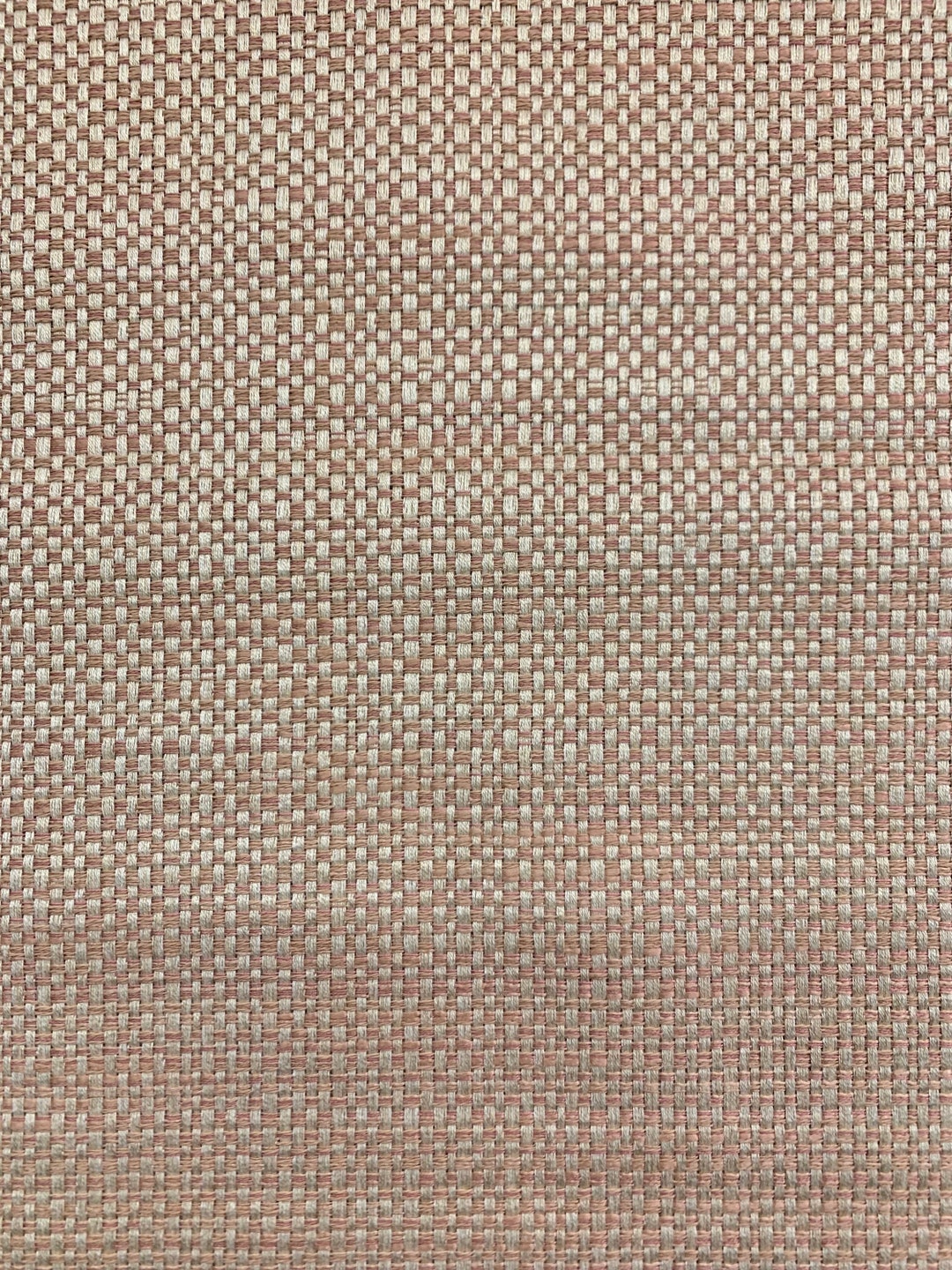 Safe Harbor Pale Pink Cross Hatch Weave Crypton Coated Upholstery ...