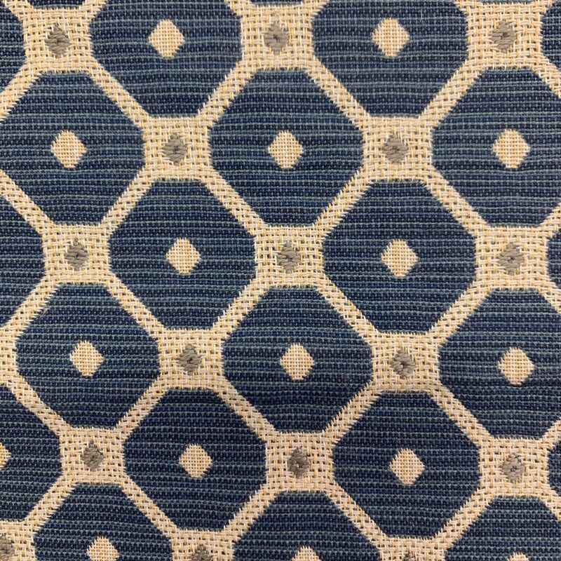 Blue Upholstery Fabric - Etsy