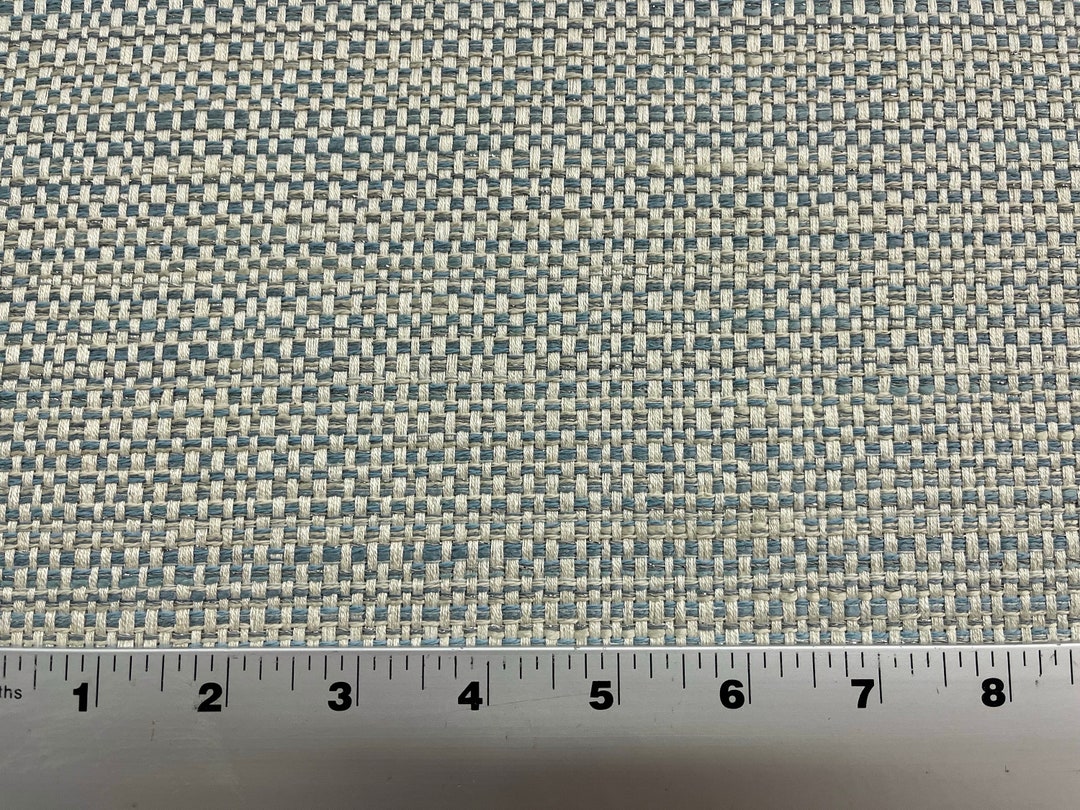 Safe Harbor Light Blue With Hint of Silver Cross Hatch Weave - Etsy