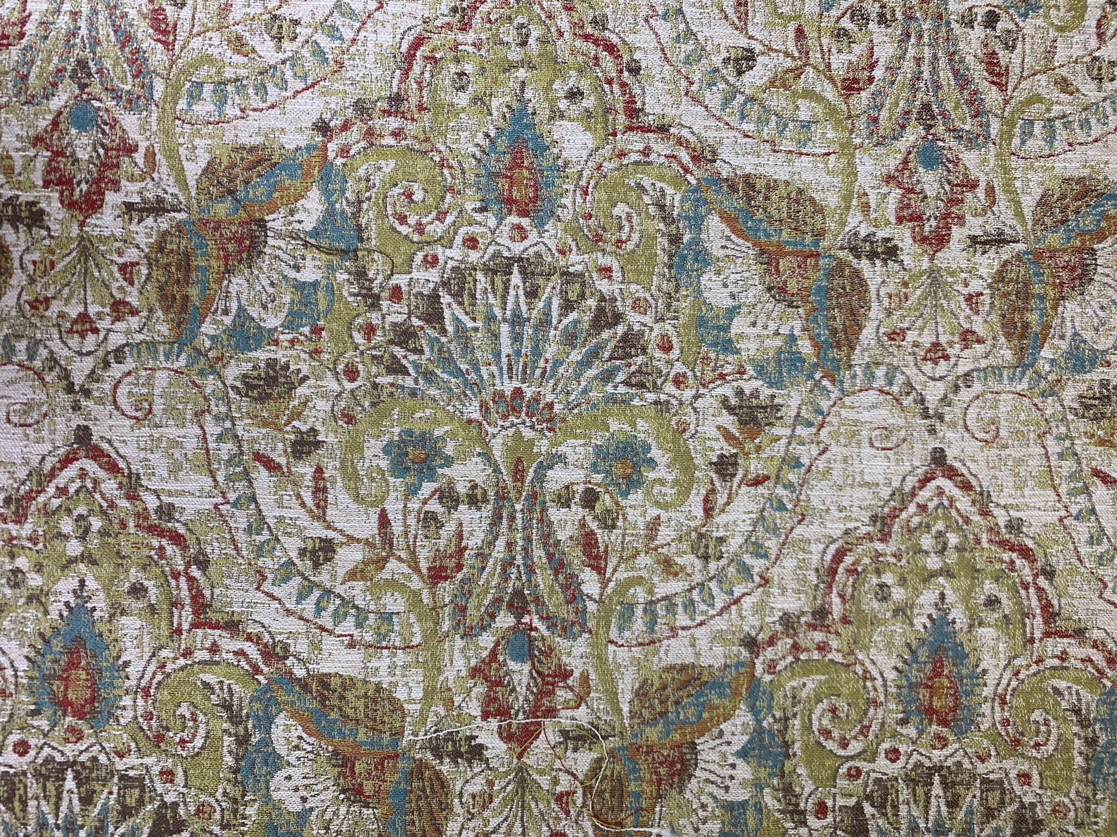 High End, Heavy Weight, Medallion Pattern Woven Crypton Coated ...