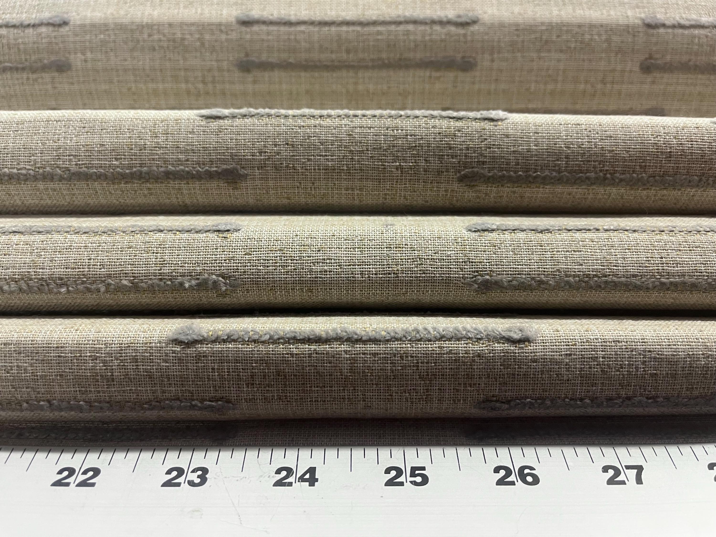 Village Beige, Gray Crypton Coated Upholstery Fabric by the Yard - Etsy