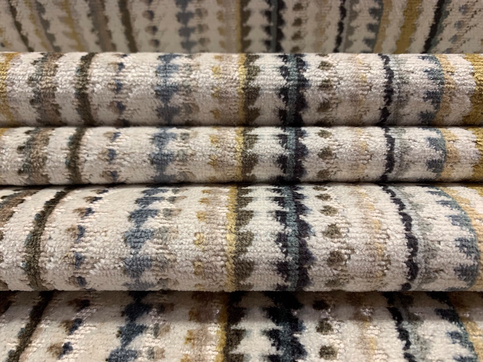 Contemporary Velvet Stripes Crypton Coated Upholstery Fabric - Etsy