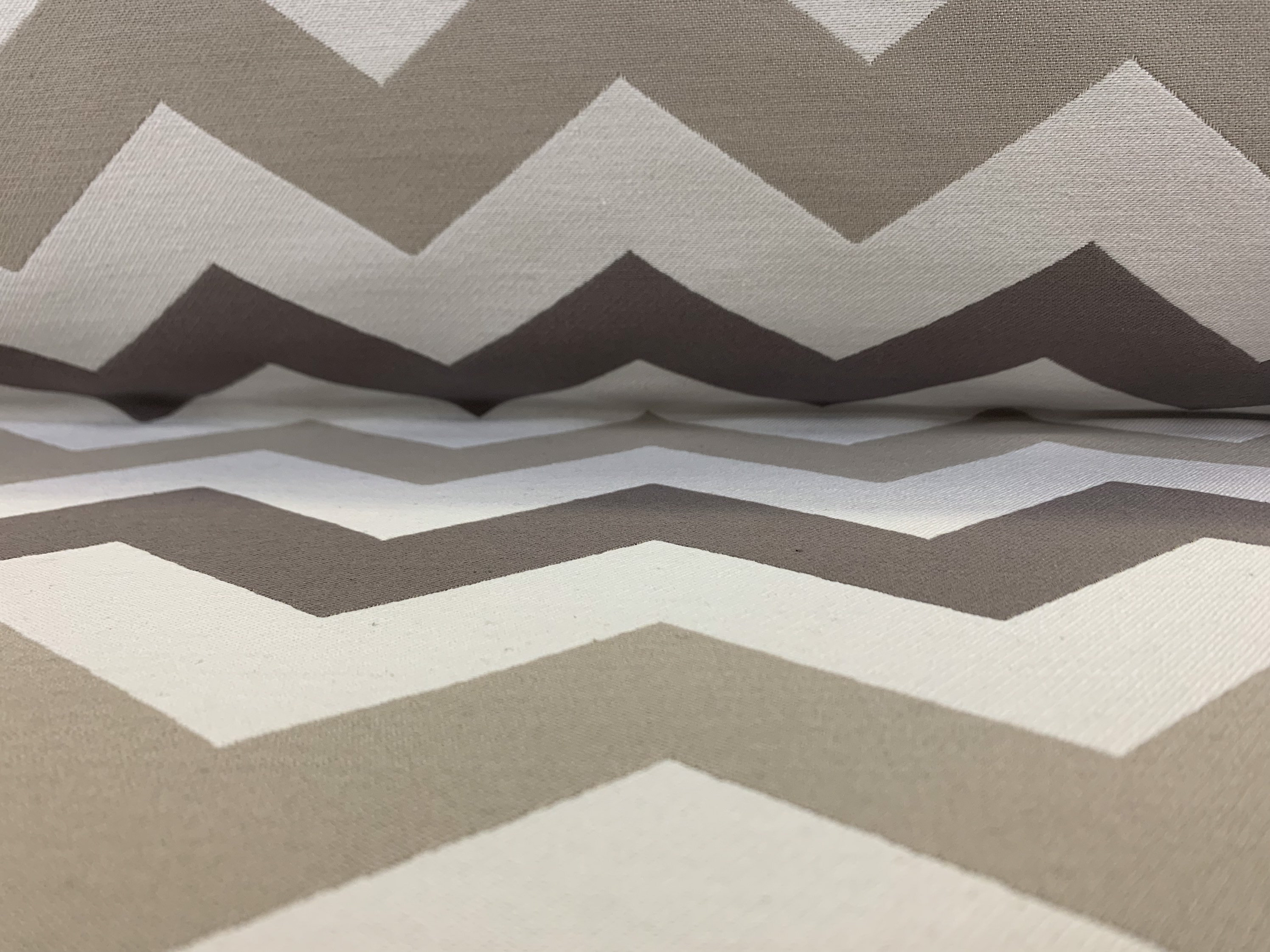 Eye Catching Flat Woven Zig Zag Pattern Crypton Coated - Etsy