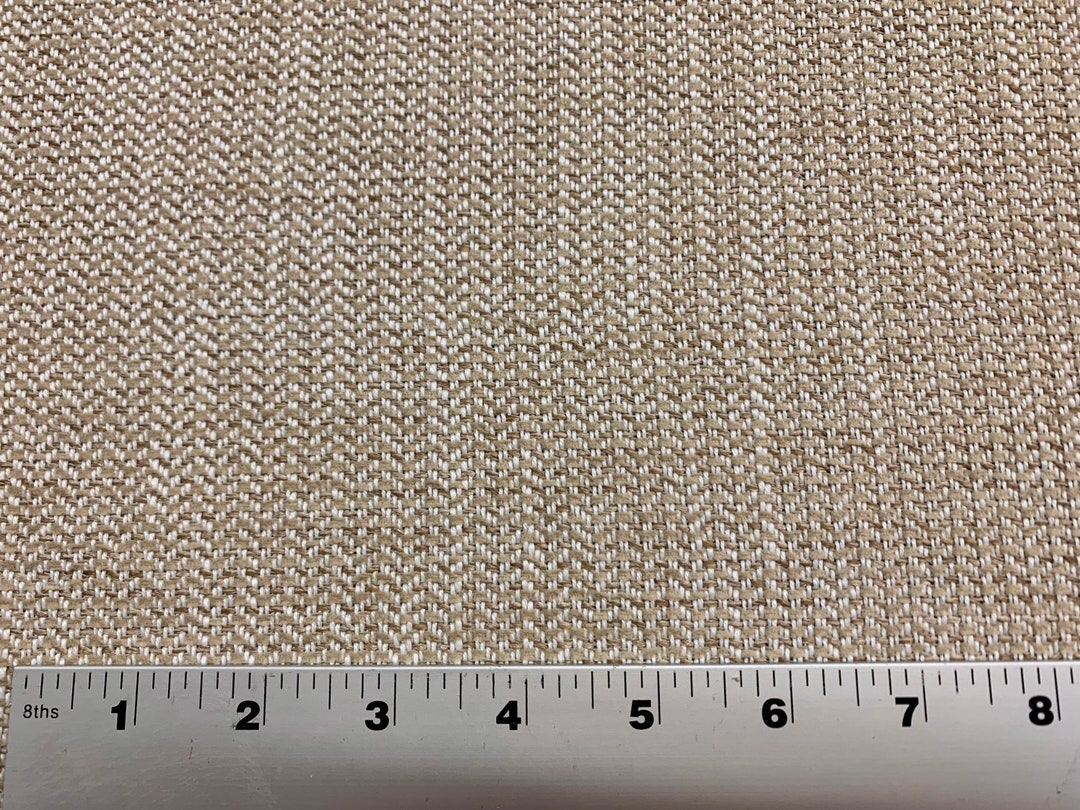 Wessex Subtle Zig Zag Pattern Wheat Woven Crypton Coated Upholstery ...