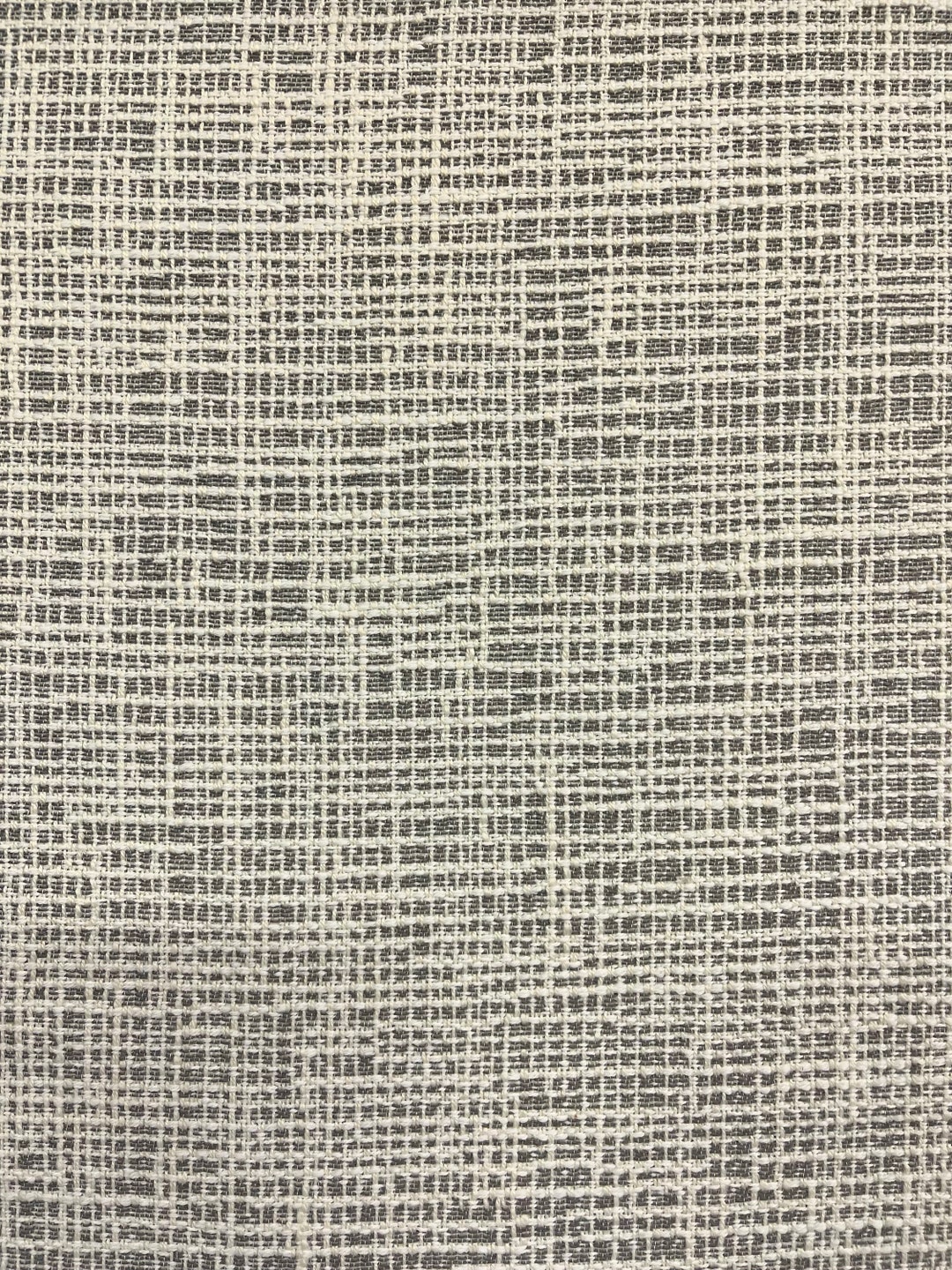 Davinci Gray and White Slub Crypton Coated Upholstery Fabric by the ...