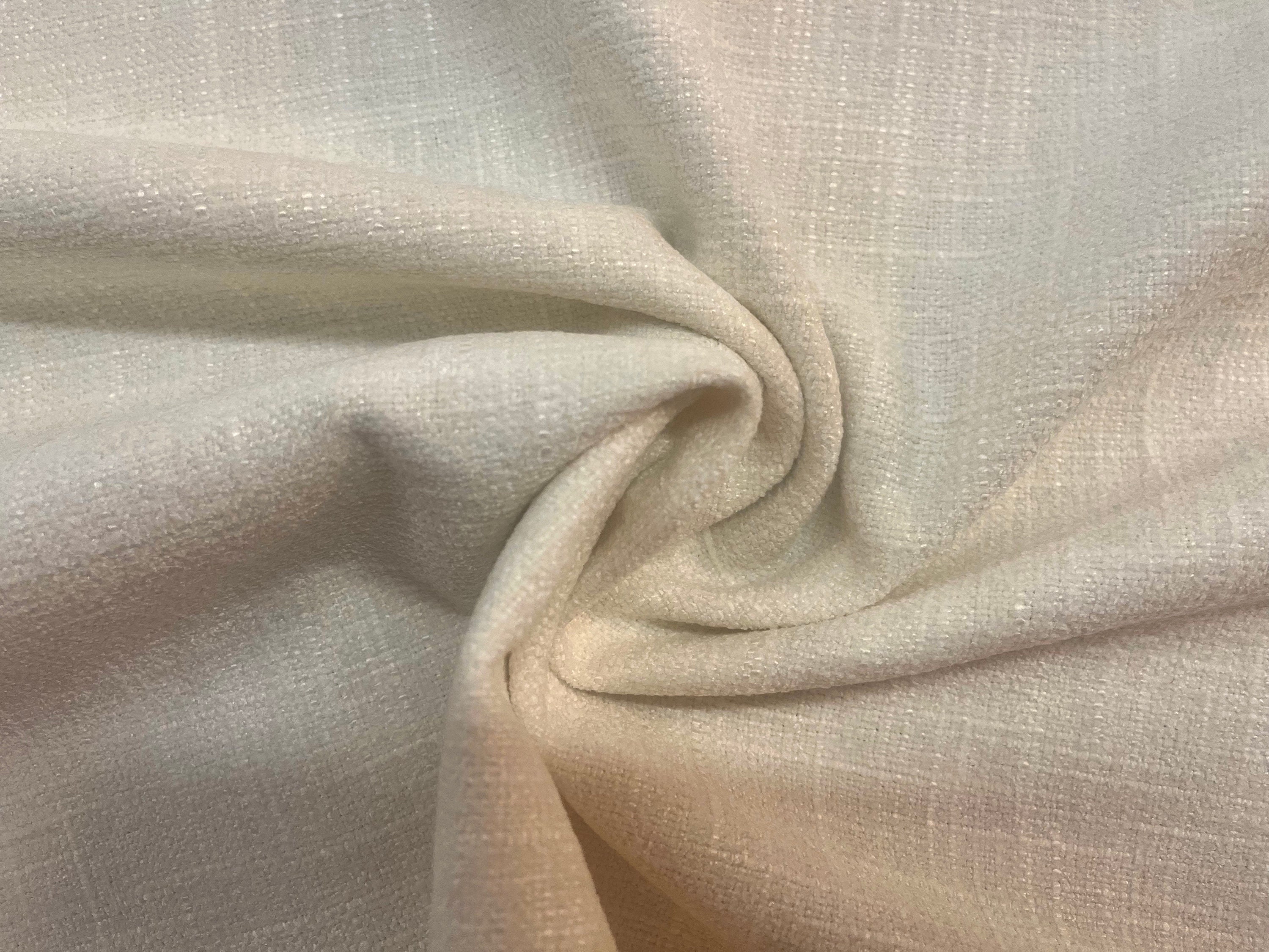Spirit Cream Chenille Subtle Pattern Upholstery Fabric by the Yard - Etsy