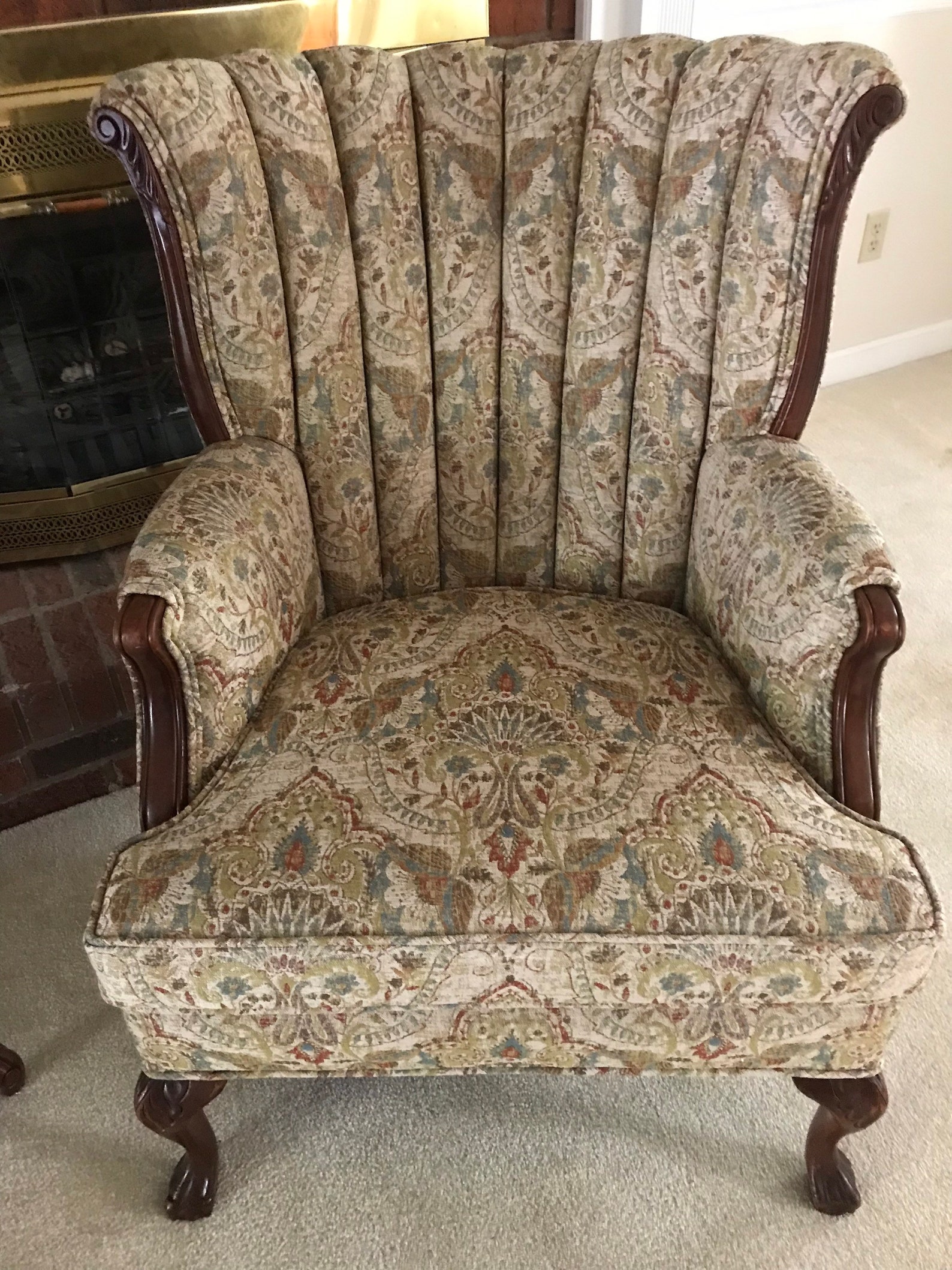 High End, Heavy Weight, Medallion Pattern Woven Crypton Coated ...