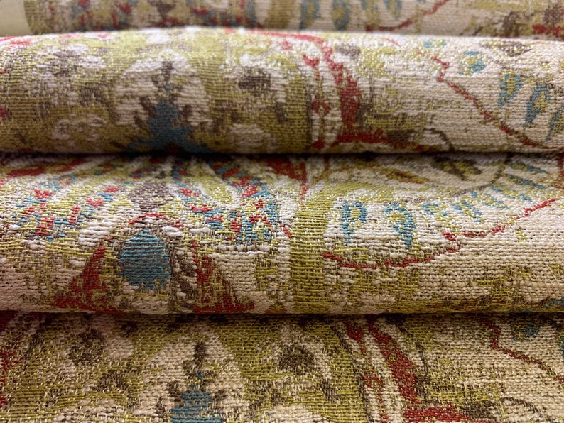 High End, Heavy Weight, Medallion Pattern Woven Crypton Coated ...