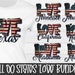 50 STATE LOVE BUNDLE State Map With Flag Digital Jpeg and Png Files ...