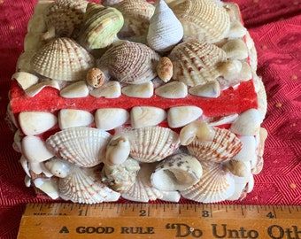 Shell Covered Box - Etsy