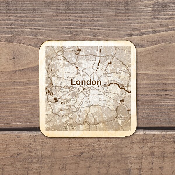 London Coasters - Etsy