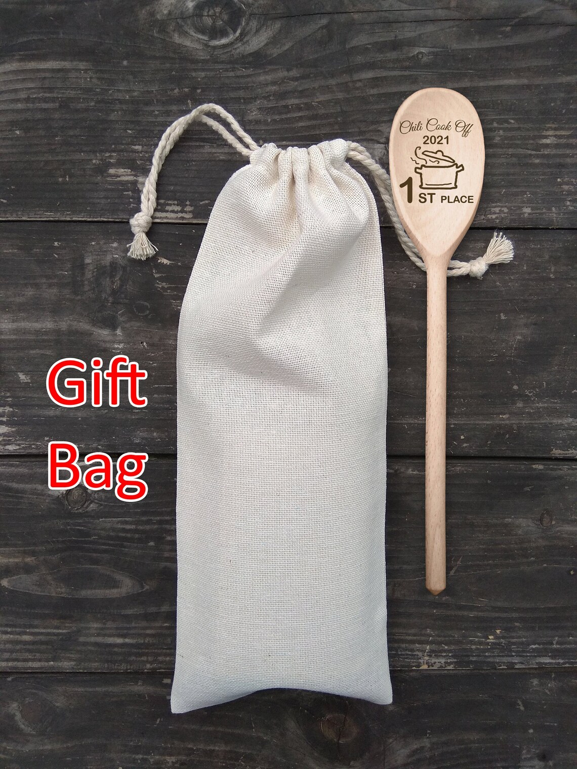 Chili Cook off Prize Wooden Spoons Chili Cook off Awards Cook off ...