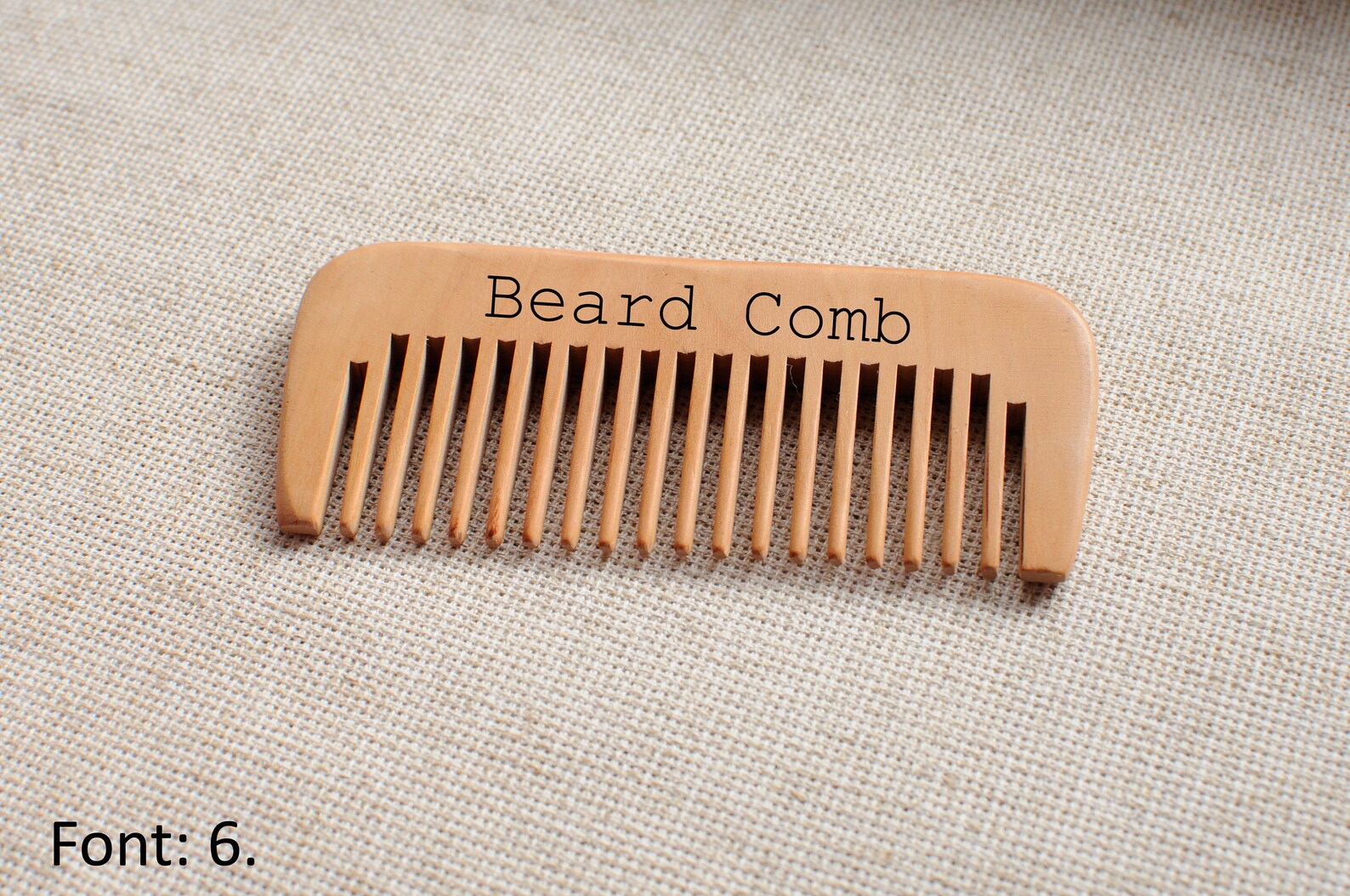 Beard Comb Personalized Moustache Comb Fathers Day Gift for - Etsy