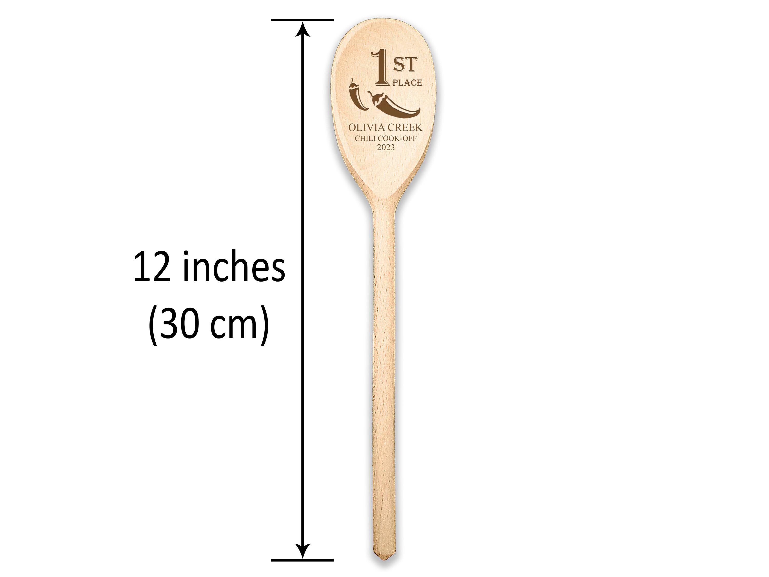 Chili Cook off Wooden Spoons Set of 3 Chili Cook-off Awards Champion ...