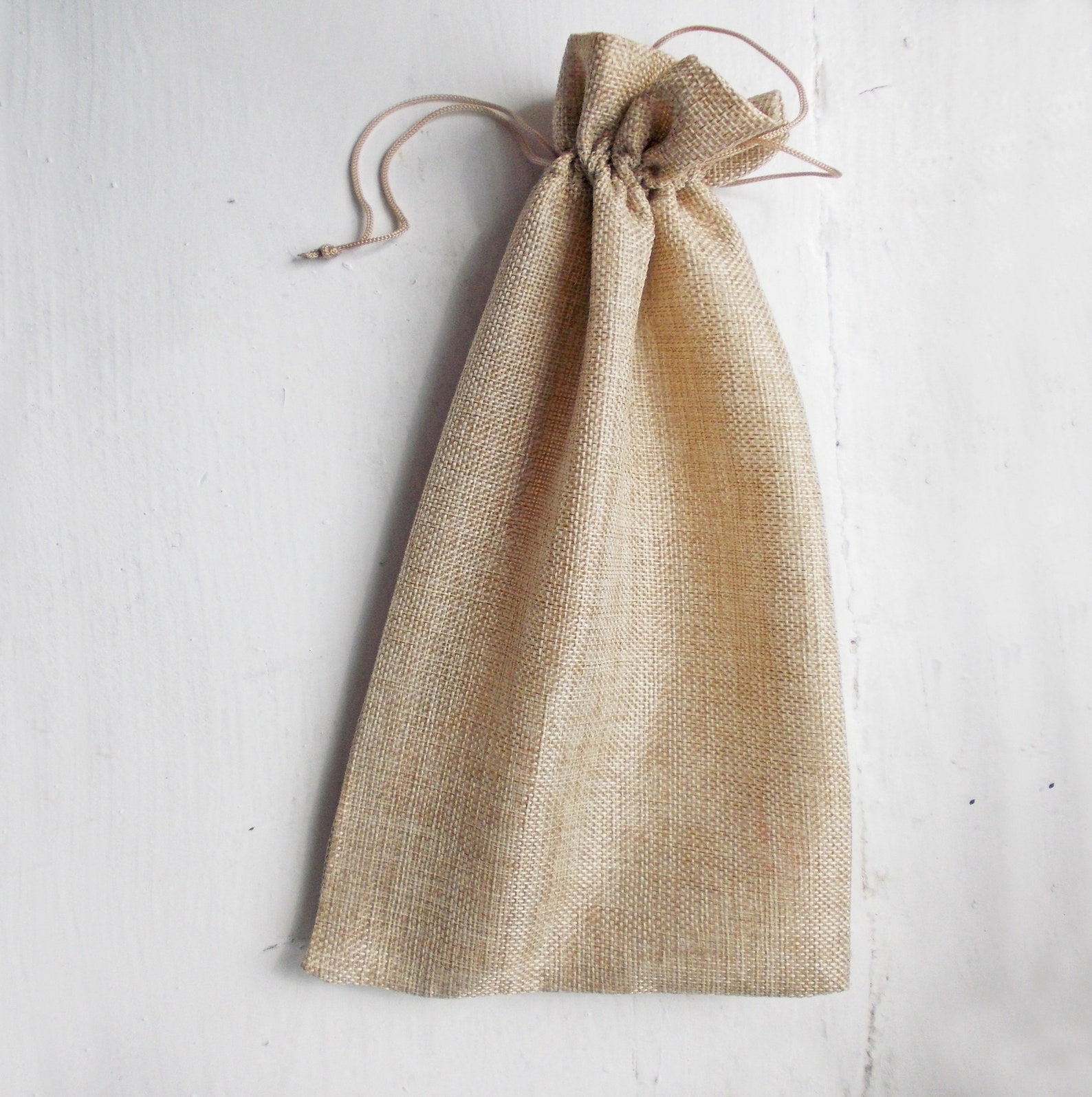 Burlap Gift Bag Natural Gift Wrapping Jute Bag Country Rustic Wedding ...