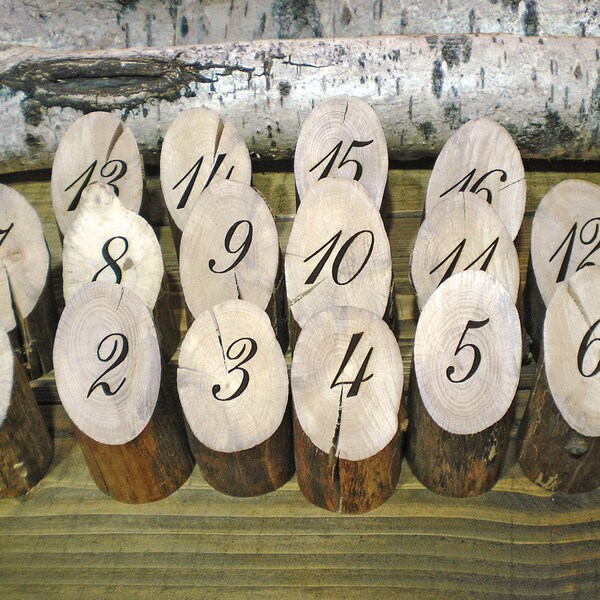 Beach Wedding Table Numbers - Etsy